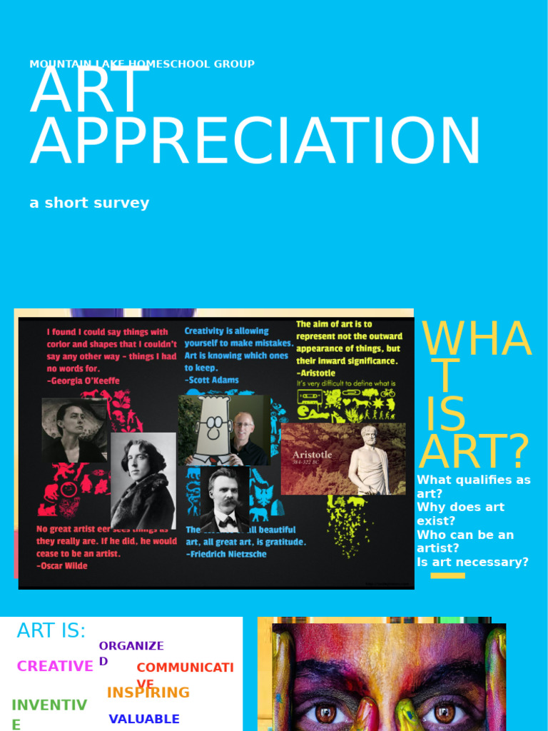 Art Appreciation | PDF | Collage | Plastic Arts