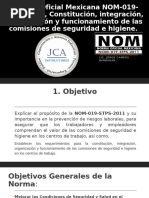 Presentación NOM 019 STPS 2011 | PDF | Valores | Higiene