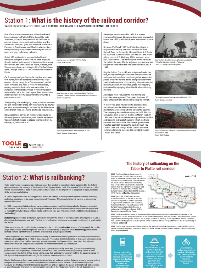 Understanding Railbanking and Its History | PDF | Road Surface | Trail