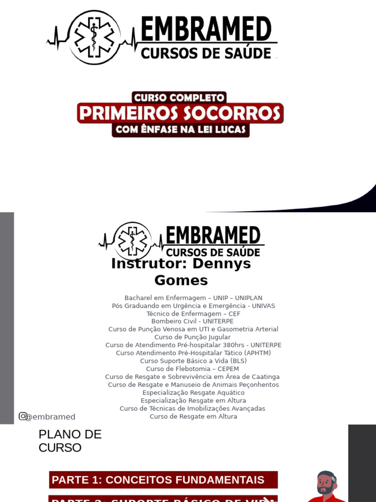 Primeiros-Socorros Lei Lucas | PDF | Hipoglicemia | Gás liquefeito de petróleo