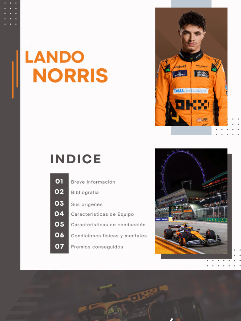 Lando Norris | PDF | Formula Uno | Grand Prix Motor Racing