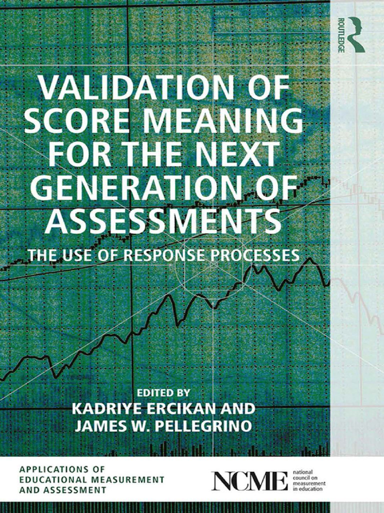 Validation of Score Meaning for the Assessment | PDF | Validity (Statistics) | Educational ...