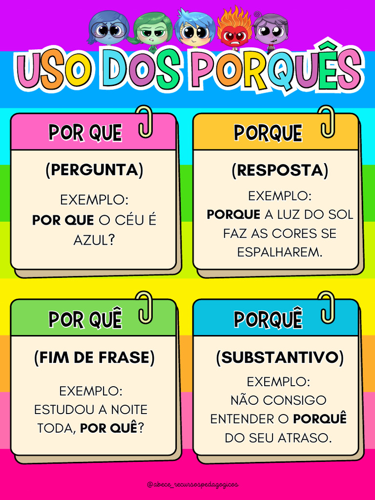 Uso Dos Porquês | PDF