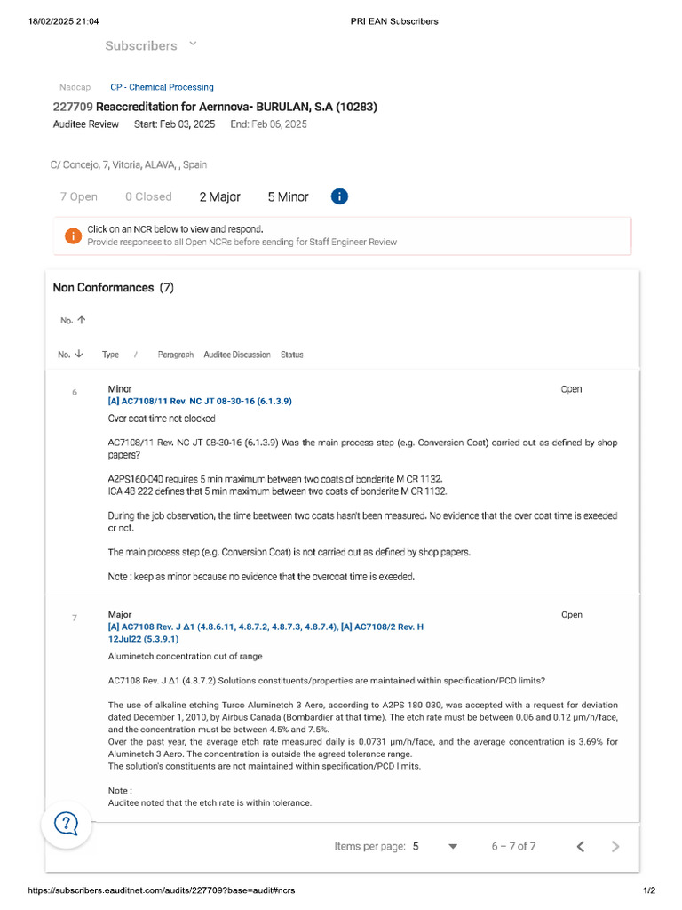 Aernnova - Burulan, S.A 1 | PDF