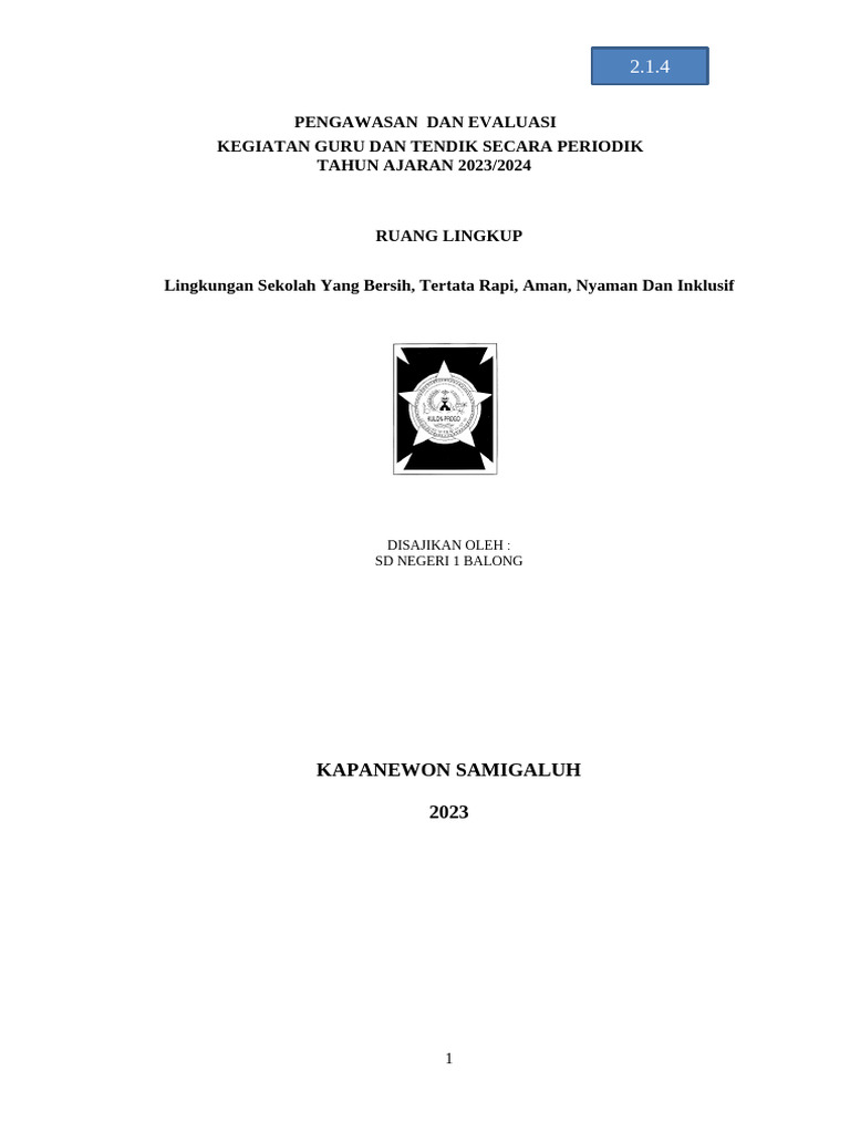 Laporan Dan Pengawasan 2023 | PDF