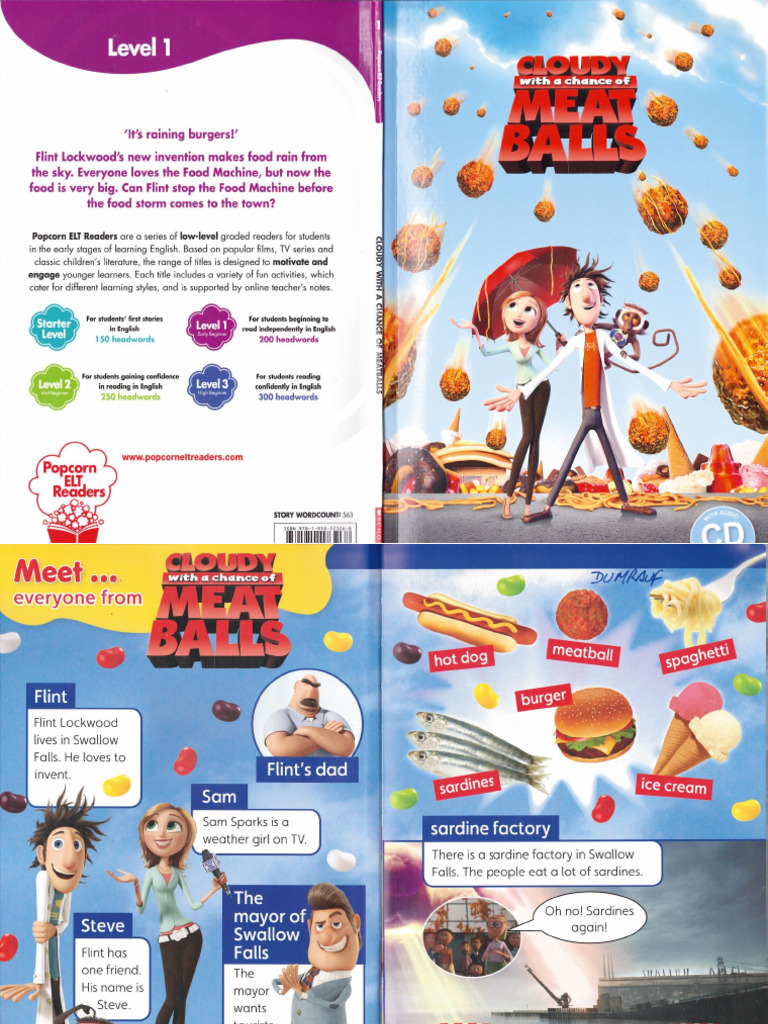 Cloudy With A Chance of Meatballs | PDF