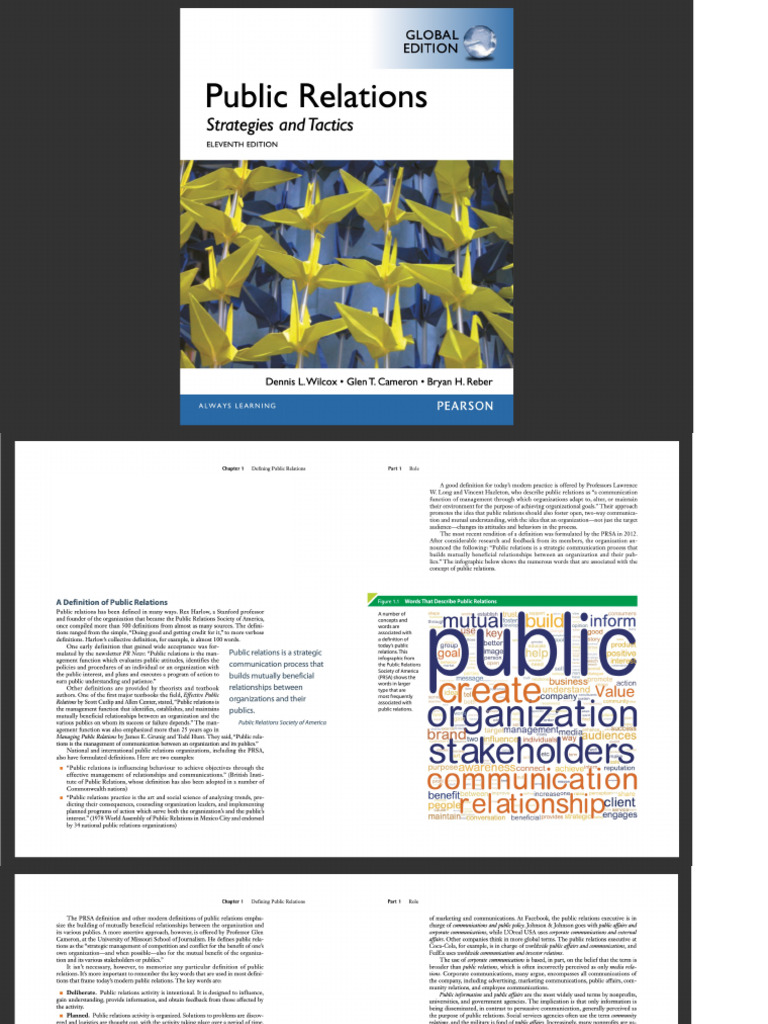 Public Relations | PDF
