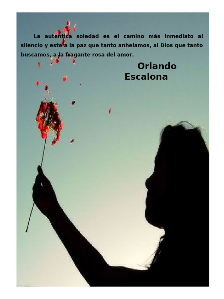 POEMA Autentica Soledad | PDF
