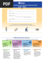 AVID CCR Framework Overview | PDF | Mentorship | Learning