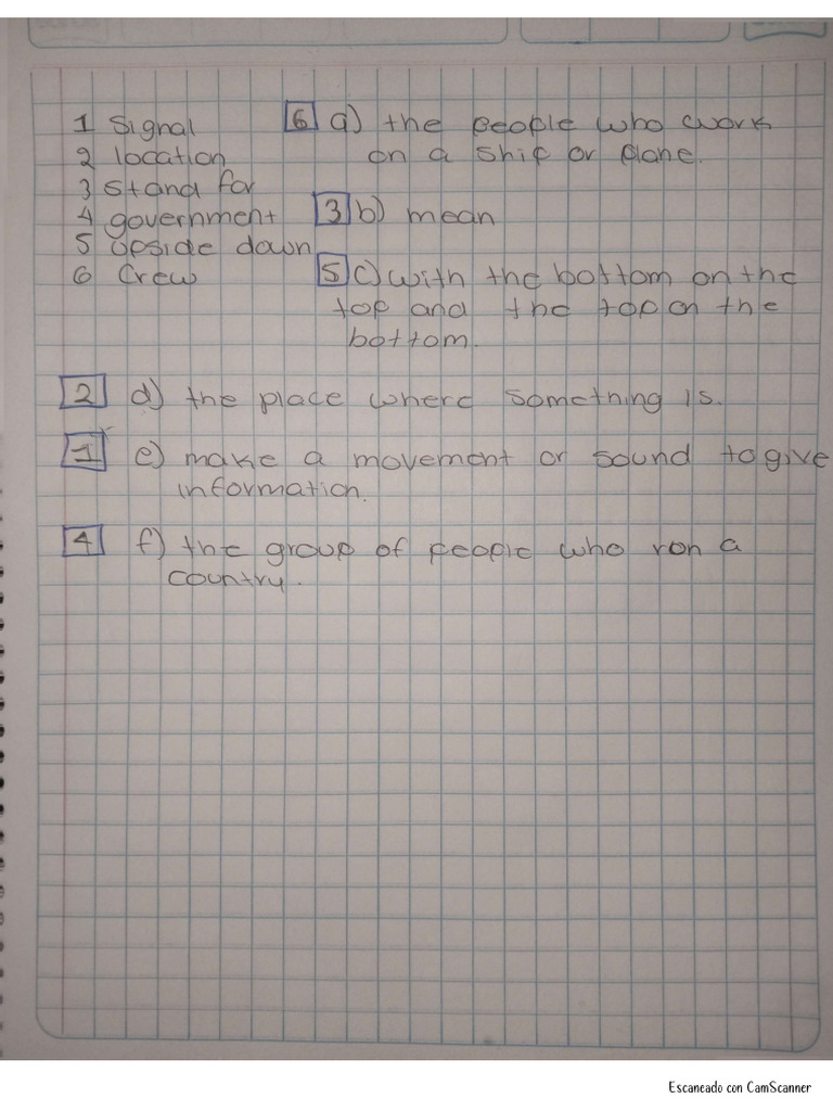 5b.- Second-Vocabulary-exercise | PDF