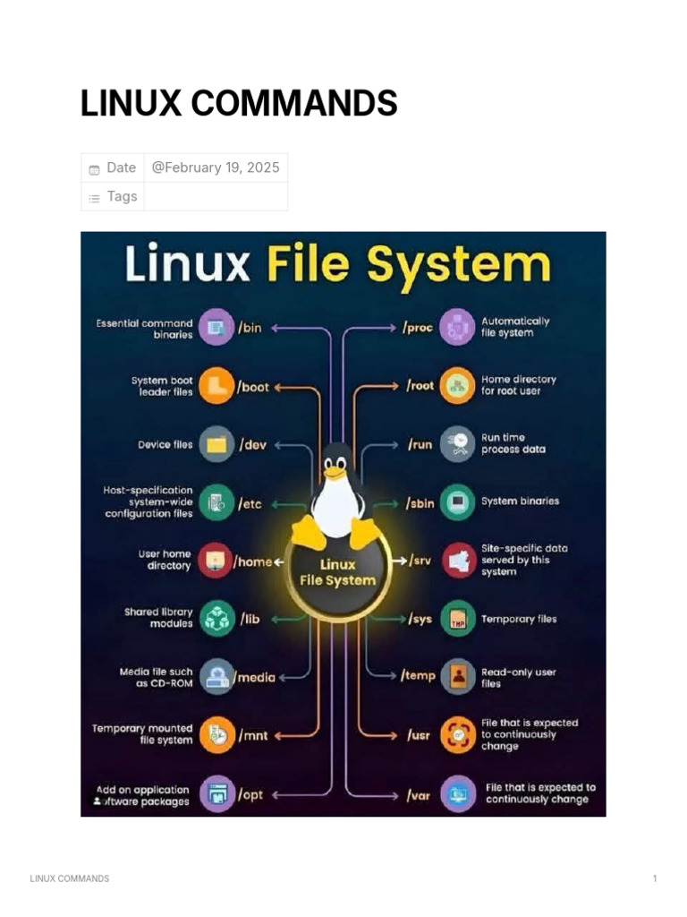 Essential Linux Commands Guide | PDF