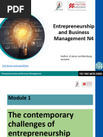 Sales Management N6: Module 1 Notes | PDF | Sales | Intelligence Quotient