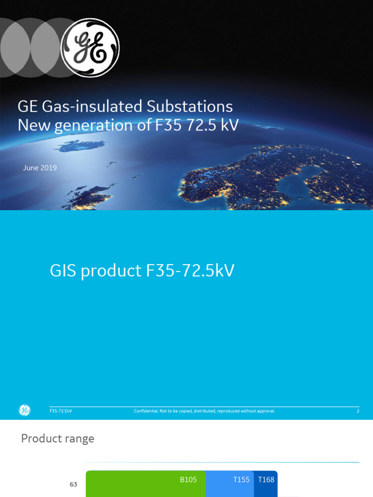 GE Gas-Insulated Substations | PDF | Transformer | Electromagnetism