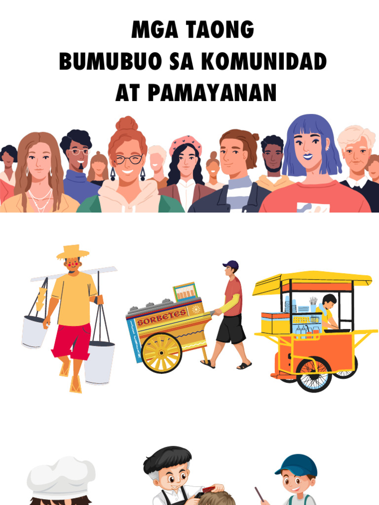 Mga Taong Bumubuo Sa Komunidad at Pamayanam - 20250302 - 190825 - 0000 ...