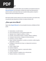 Cómo Hacer Un Resumen en Word - Resumen Automático en Word | PDF
