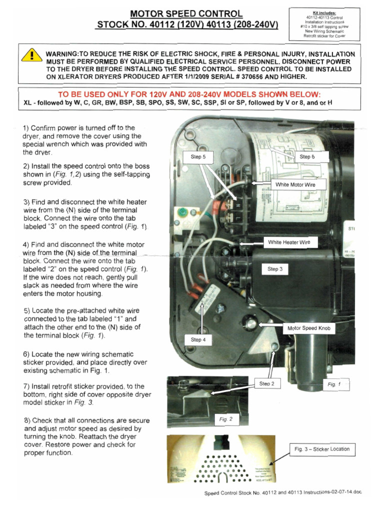 Speed Motor Control | PDF