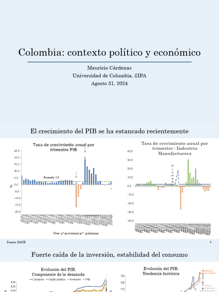 Contexto Politico y Economico Cardenas | PDF | Impuestos | Economias