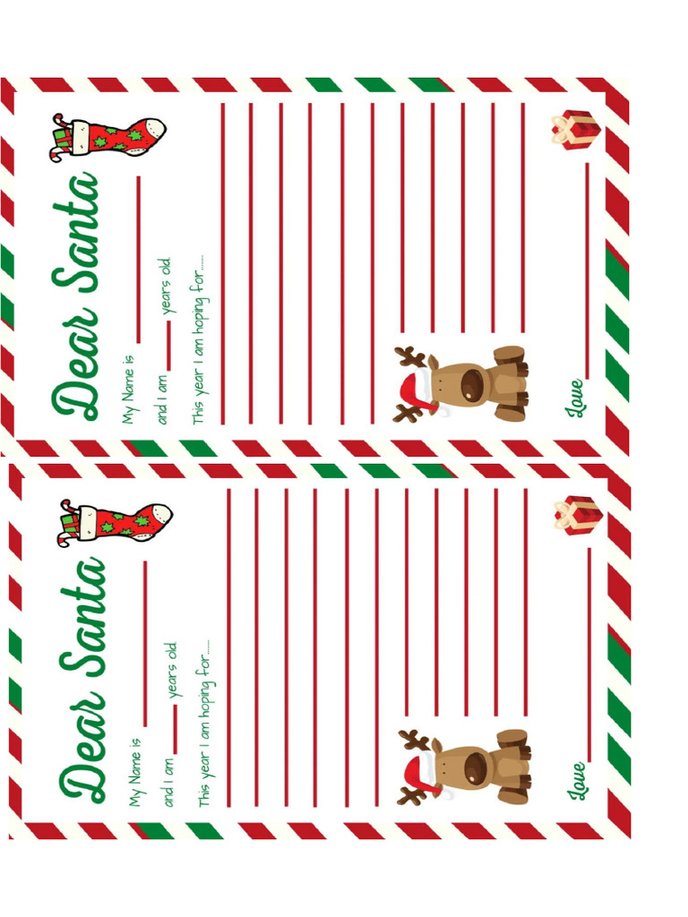 Dear Santa | PDF