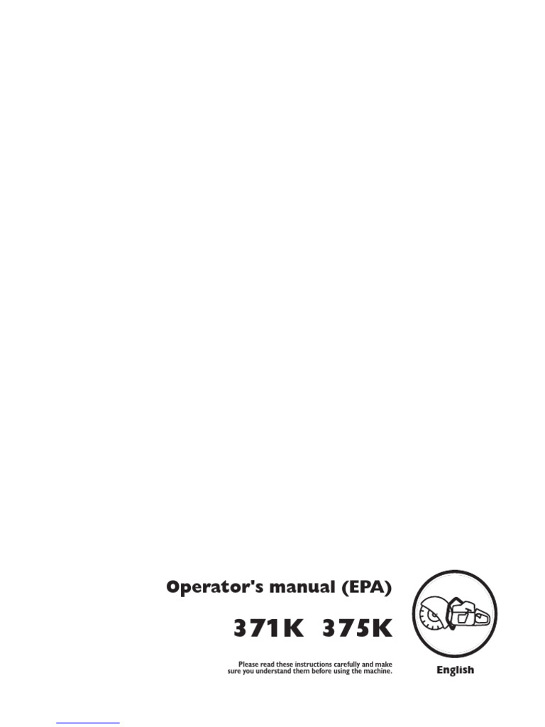 Husqvarna 375k | PDF | Personal Protective Equipment | Abrasive