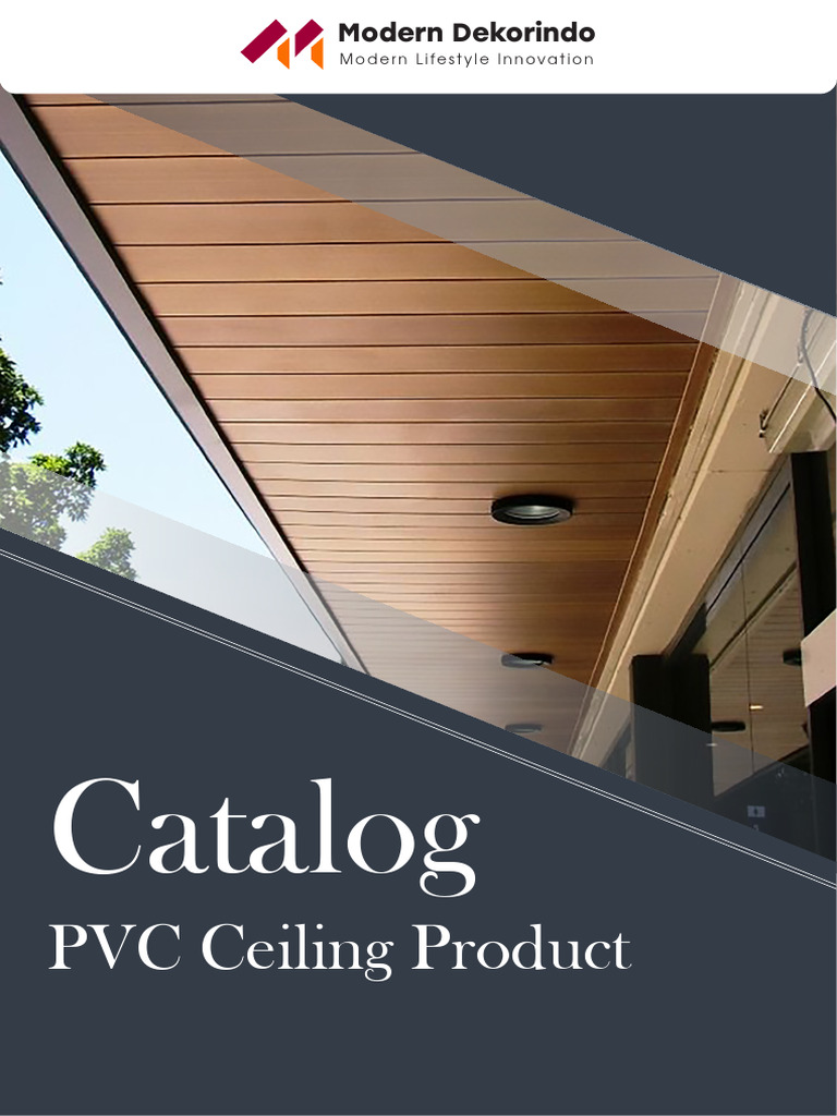 Katalog Plafon PVC - Modern Dekorindo | PDF