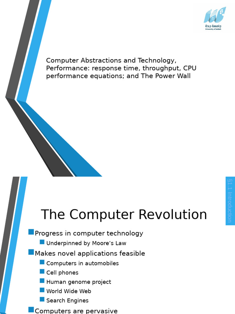 CH02-HP Computer Abstractions and Technology | PDF | Computer Data Storage | Central Processing Unit