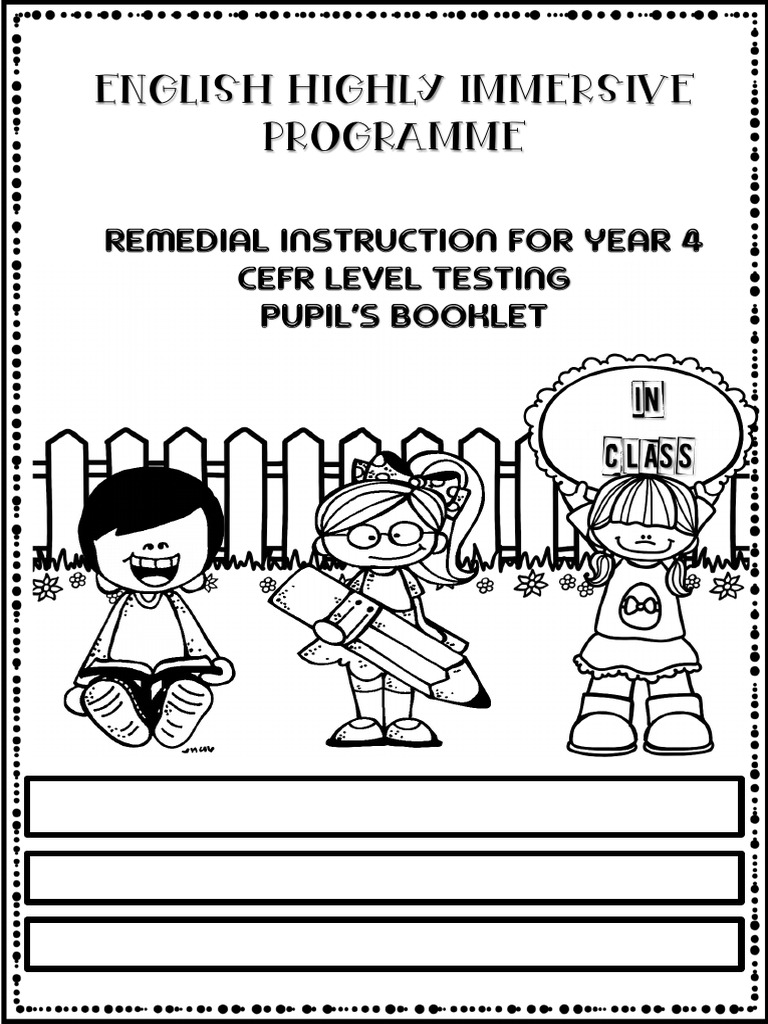 Remedial Instruction CEFR Level Testing Module | PDF