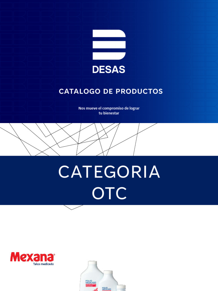 Catálogo de Productos OTC y Consumo | PDF