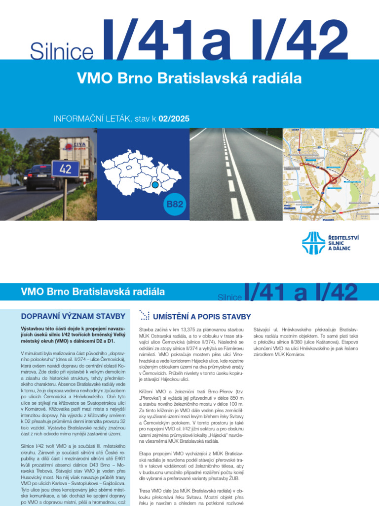Infoletak - s41 A s42 Bratislavska Radiala | PDF
