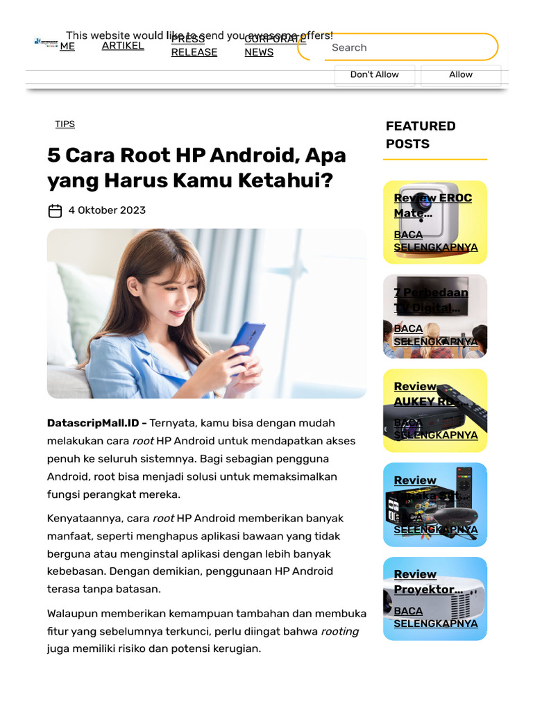 5 Cara Root HP Android Apa Yang Harus Kamu Ketahui 1 (SFILE | PDF