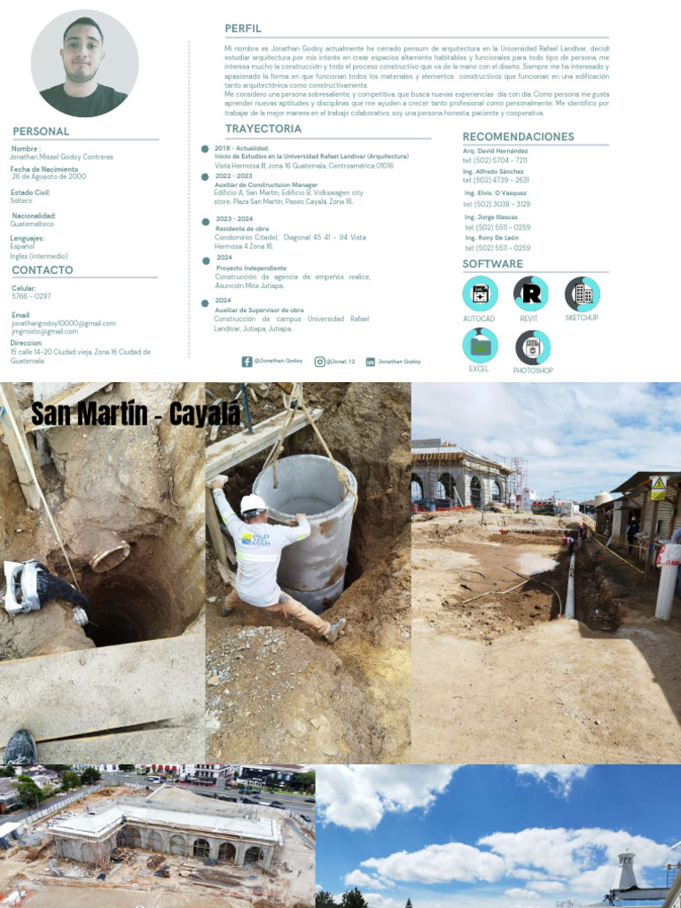 CV - Jonathan Godoy | PDF | Diseño | Diseño ambiental