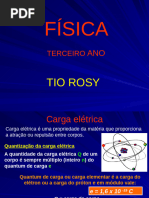 Tabela de Fórmulas de Eletrostática | PDF
