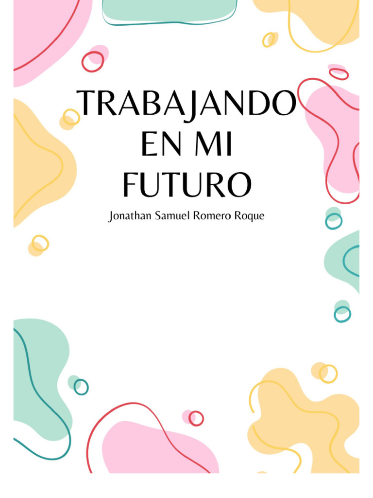 Proyecto de Vida Jonathan Samuel Romero Roque | PDF