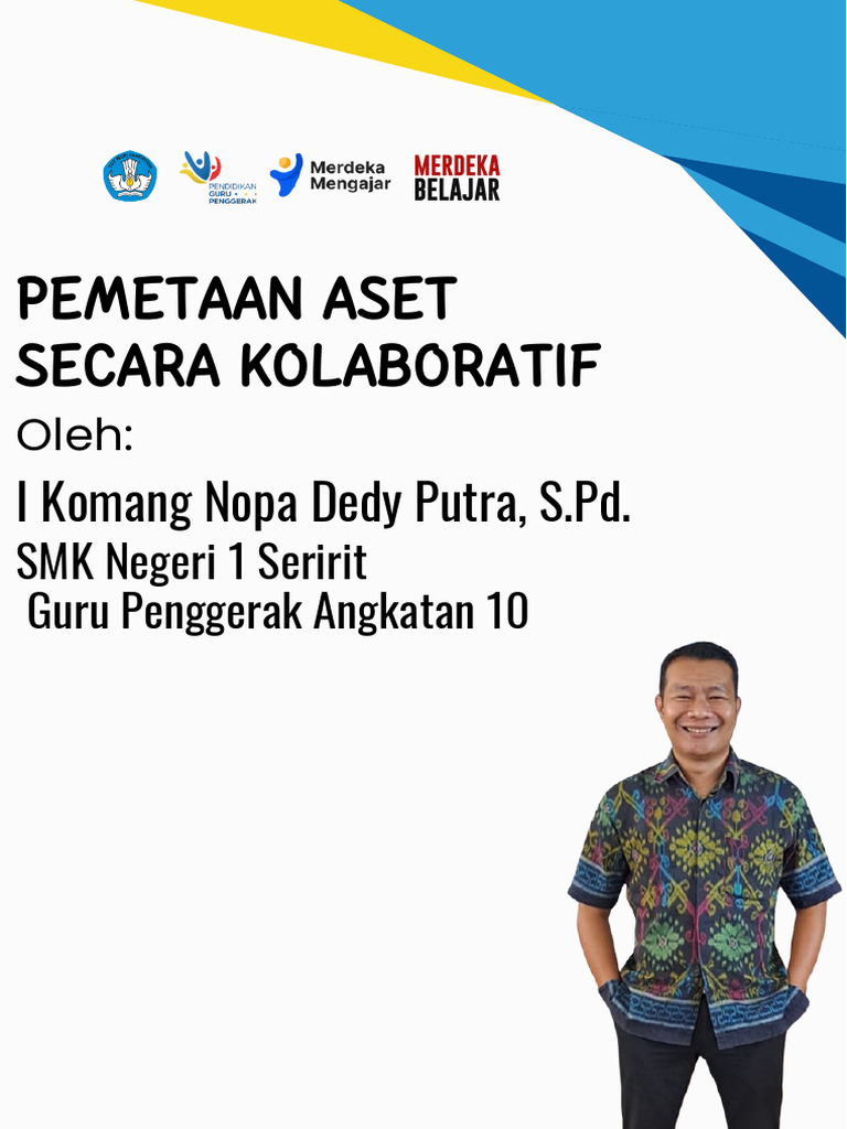 Cover Pemetaan Aset | PDF