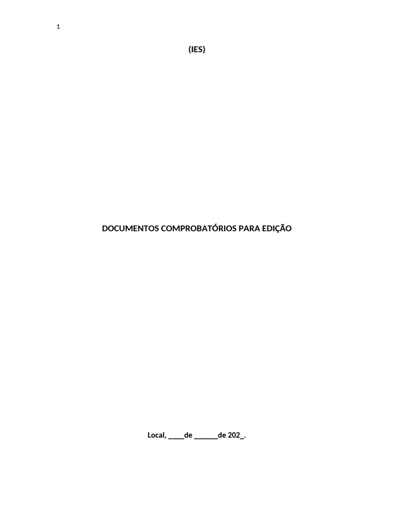 Modelos de Documentos Comprobatorios para Edicao | PDF
