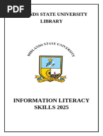 Ayesha Abed Library - Handout - Spring'24 | PDF | Libraries | Thesis