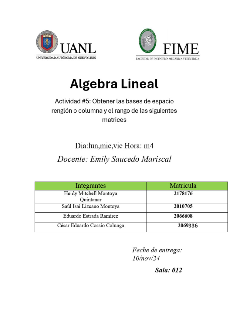 Af5 alg | PDF