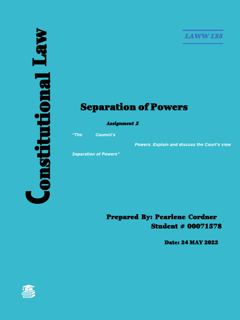 Hinds v The Queen Final | PDF | Separation Of Powers | Government