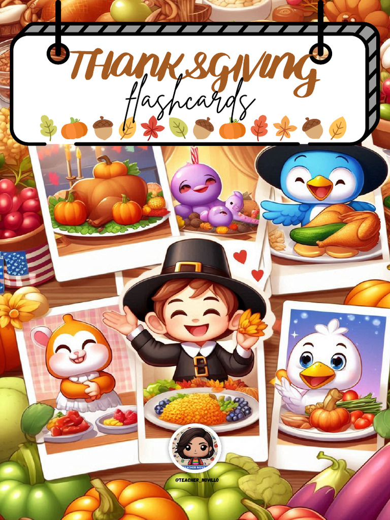 Thanksgiving Flashcards | PDF