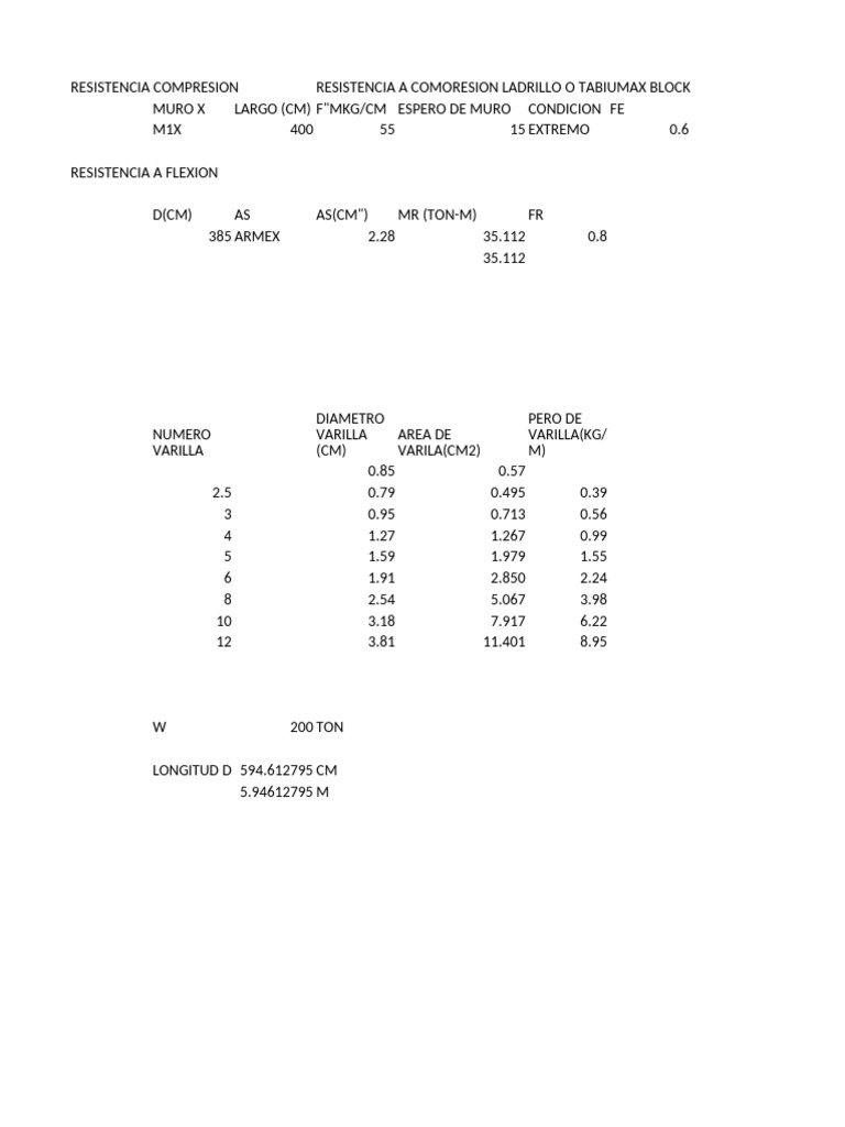 Curso Estructural 2 Armex | PDF