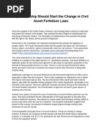 Grading State Civil Asset Forfeiture Laws | PDF | Asset Forfeiture ...