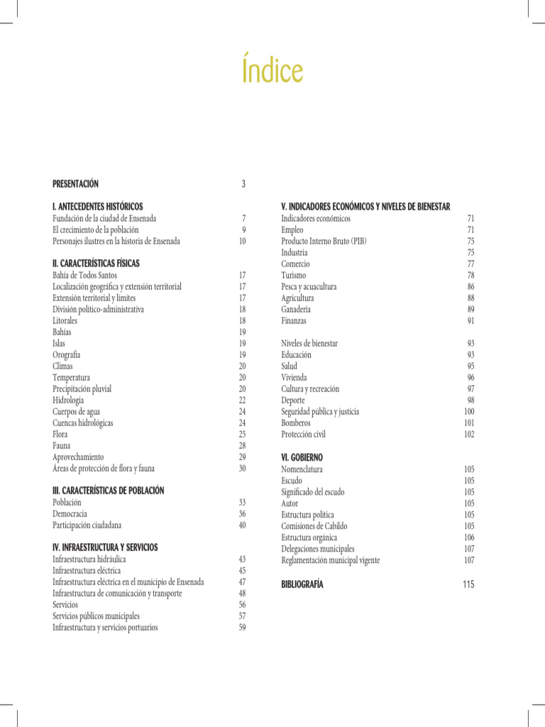 Monografia de Ensenada | PDF | México