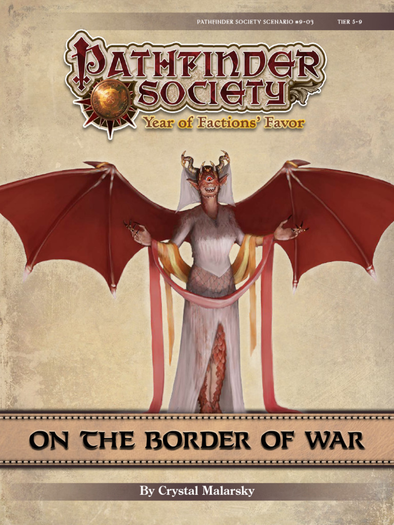 Pathfinder2e On The Border of War (ADAPTED) | PDF | D20 System