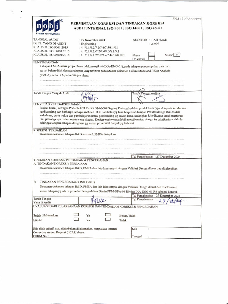 Internal Audit 2024 | PDF