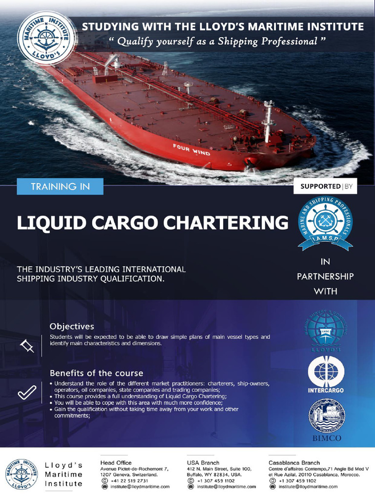 Liquid Cargo Chartering | PDF