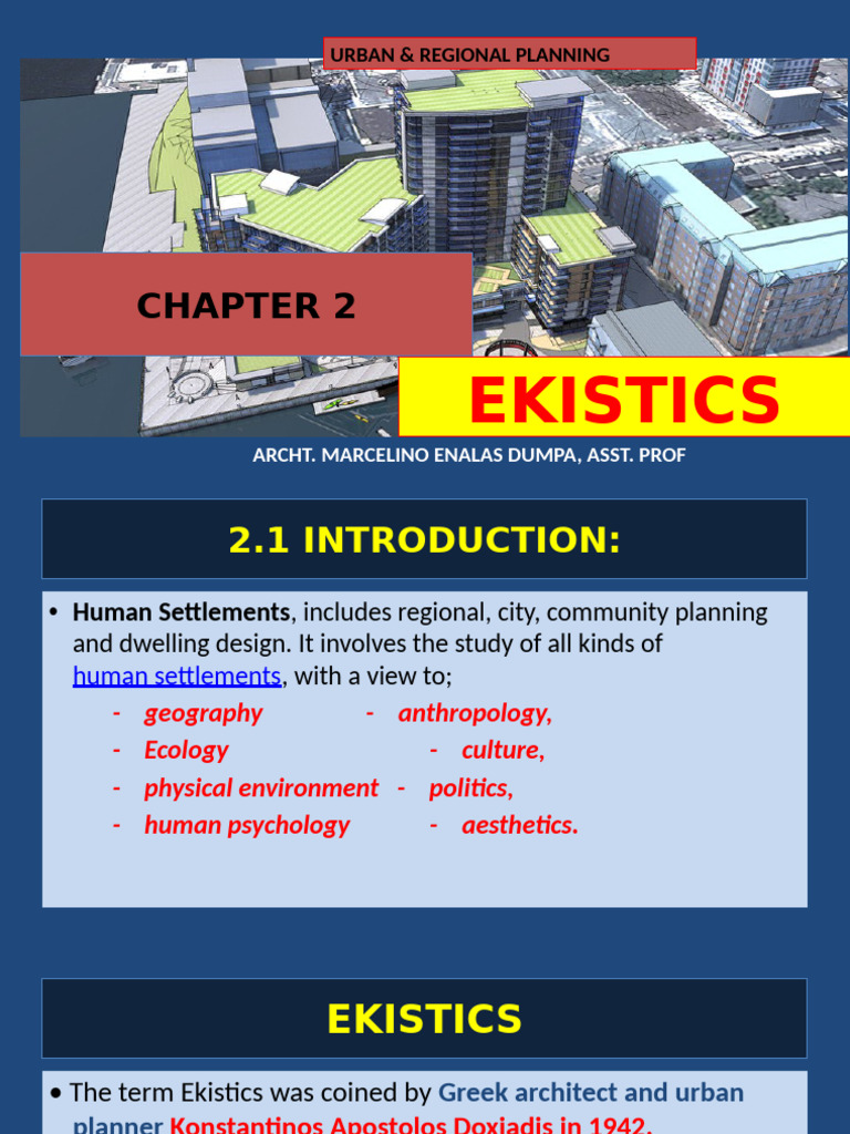 Understanding Ekistics in Urban Planning | PDF | Liberal Arts Education ...