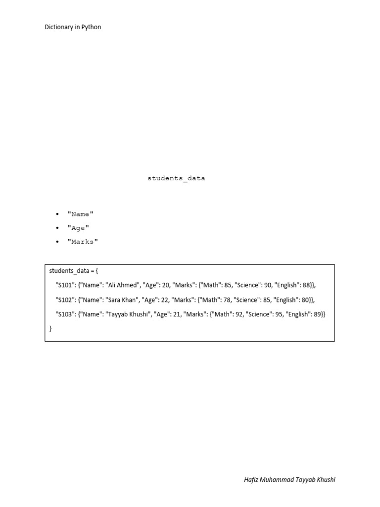 Dictionary Practice Questions | PDF | Computer Science | Information ...