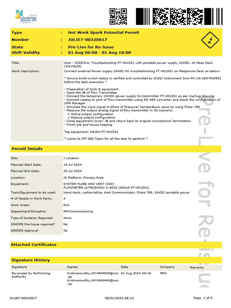 PTW Ds Ja 1aug - Com Inst 3 | PDF | Power Supply