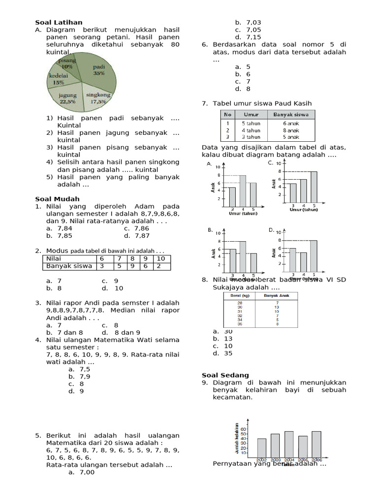 432837851-Pengolahan-data-kelas-6-SD | PDF
