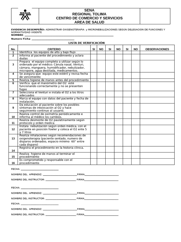 Administrar Oxigenoterapia y Nebulizaciones | PDF | Medicina | Cuidado ...