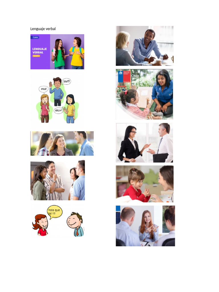 Lenguaje Verbal | PDF